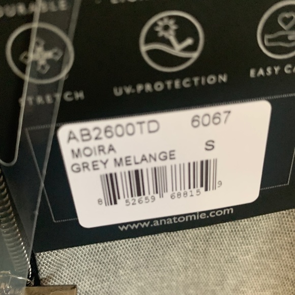 Anatomie | Dresses | Anatomie Moira Grey Melange Denim Dress Ladies Small New | Poshmark